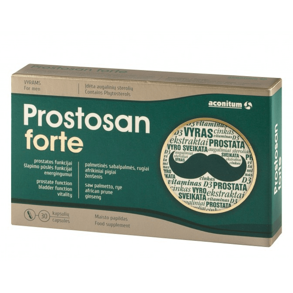 Prostosan Forte | Stödjer Prostata & Urinblåsahälsa → Klicka Här